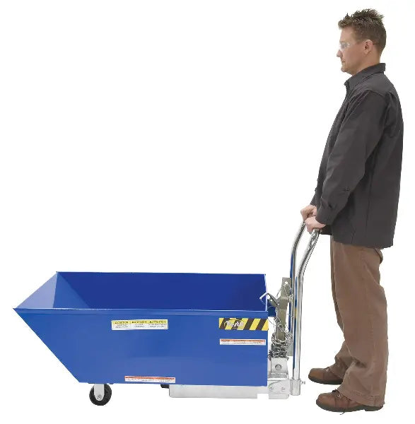 Low Profile Parts Hopper - Low Profile Dumping Hopper - FAI