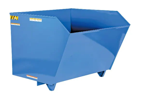Low Profile Steel Self-Dumping Hopper - 90 Degree Dumping Hopper - FAI
